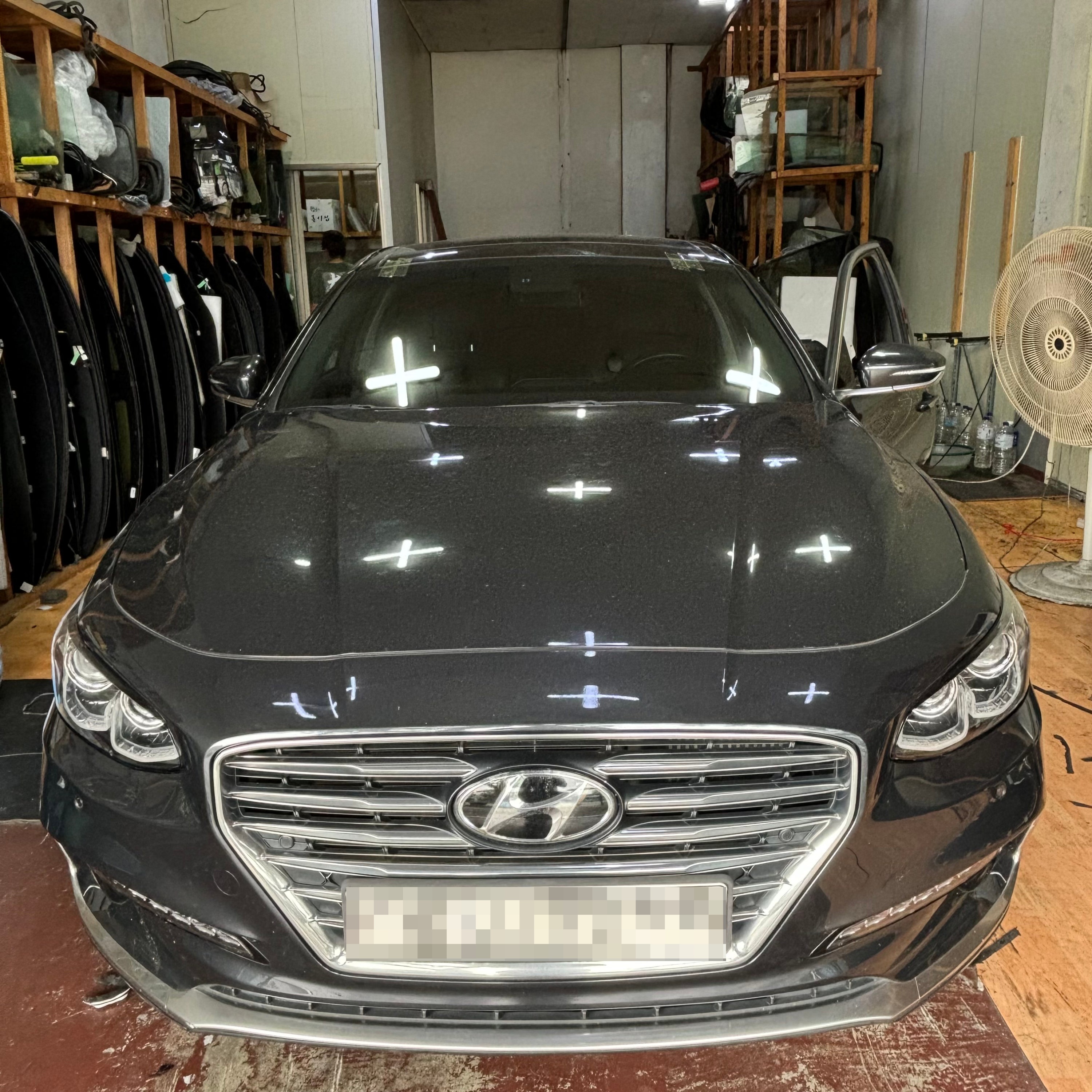 그랜저 IG 앞유리 교체 작업 후 사진입니다. - 대구광역시 서구 이현동 | 비즈프로필