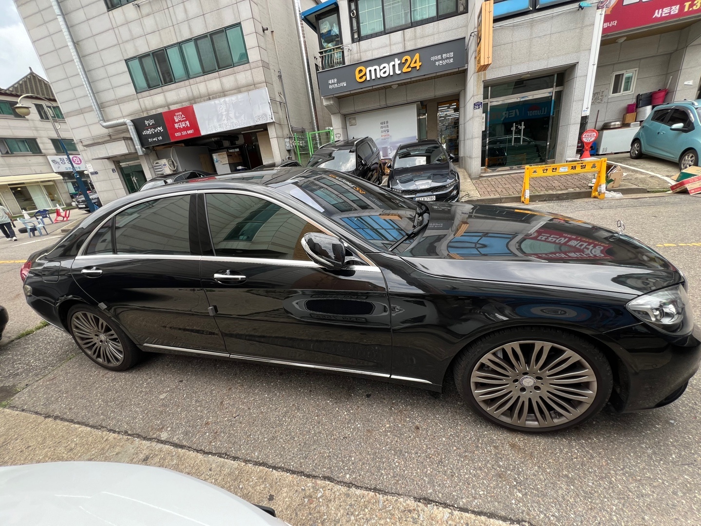 벤츠 전모델 전연식 원격시동 근접도어 Pke컨버젼 및 모바일연동 안드로이드올인원 시공 경기도 부천시 중동 비즈프로필