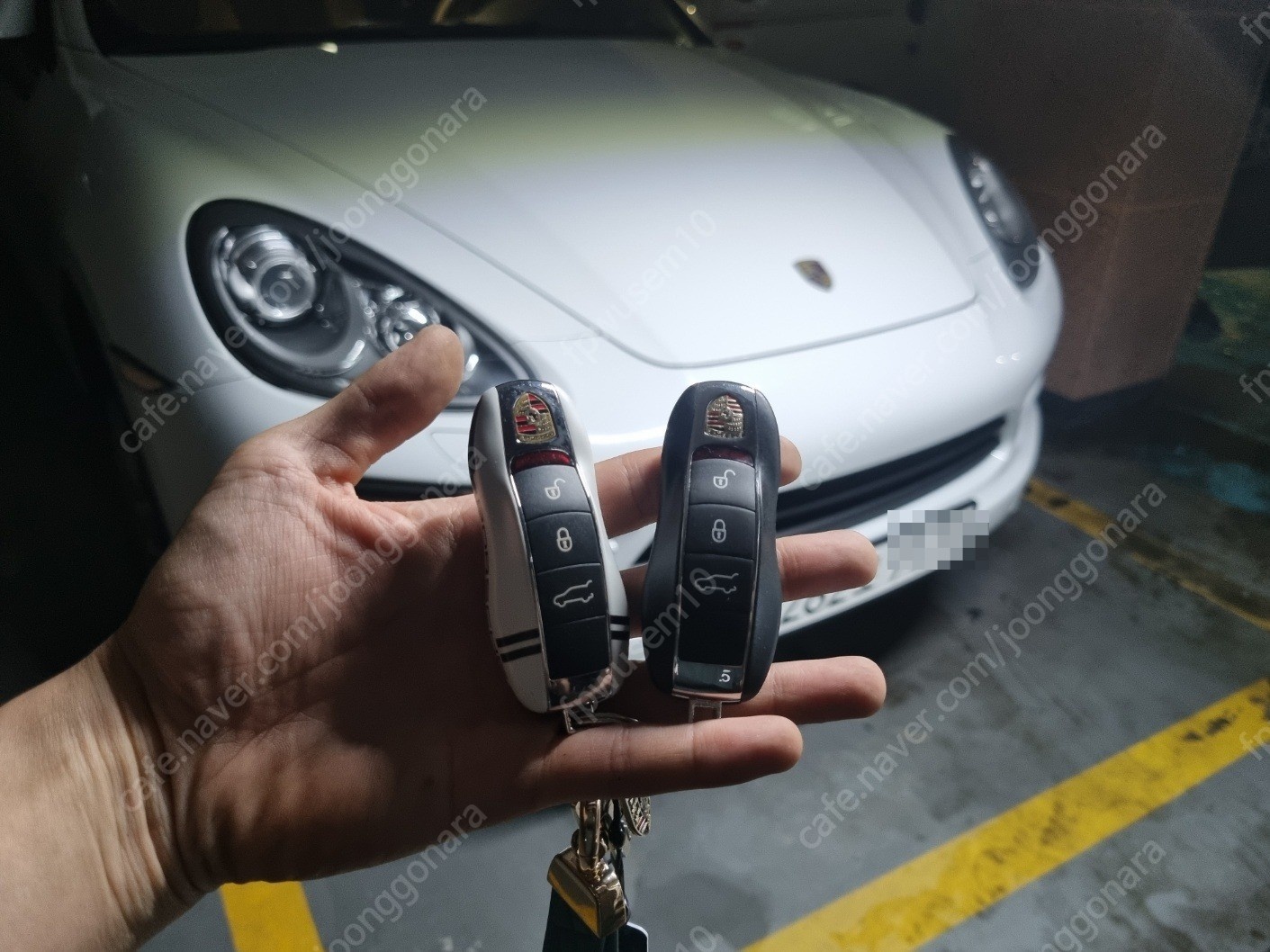 포르쉐 Suv 카이엔 스마트키 파손 고장 올키 분실시 긴급 당일 익일 키복사 스페어키 예비키 추가제작 경기도 부천시 중동