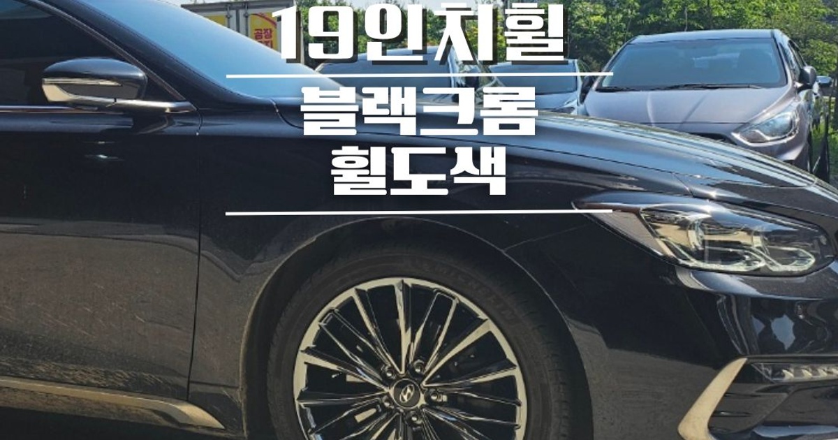 성남 그랜저 Ig 휠도색 19인치휠 블랙크롬 작업 후기 경기도 성남시 수정구 시흥동 자동차부품판매 당근 비즈 소식