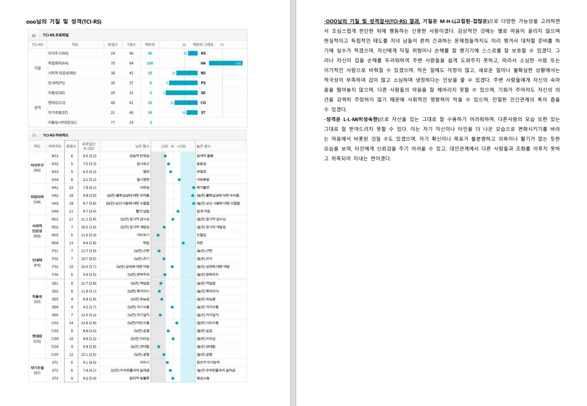기질검사 성격검사 TCI검사 심리검사 | 서울특별시 마포구 상암동 | 심리상담 | 당근 동네 업체