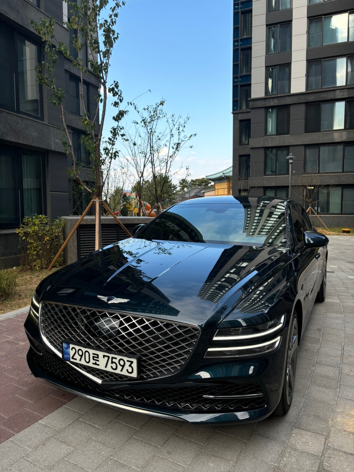 올 뉴 G80 RG3 3.5T AWD 20인치 (SDS2+ECS) | 연산동 | 당근 중고차