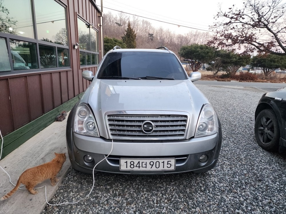 슈퍼 렉스턴 Y200 7인승(디젤 RX4) 4WD 최고급 | 엄정면 | 당근 중고차