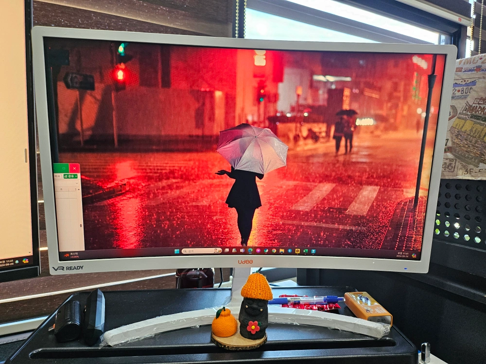 [UDEA]24형 FHD 무결점 커브드 게이밍 모니터 (EDGE 24CG) | 디지털기기 | 당근 중고거래