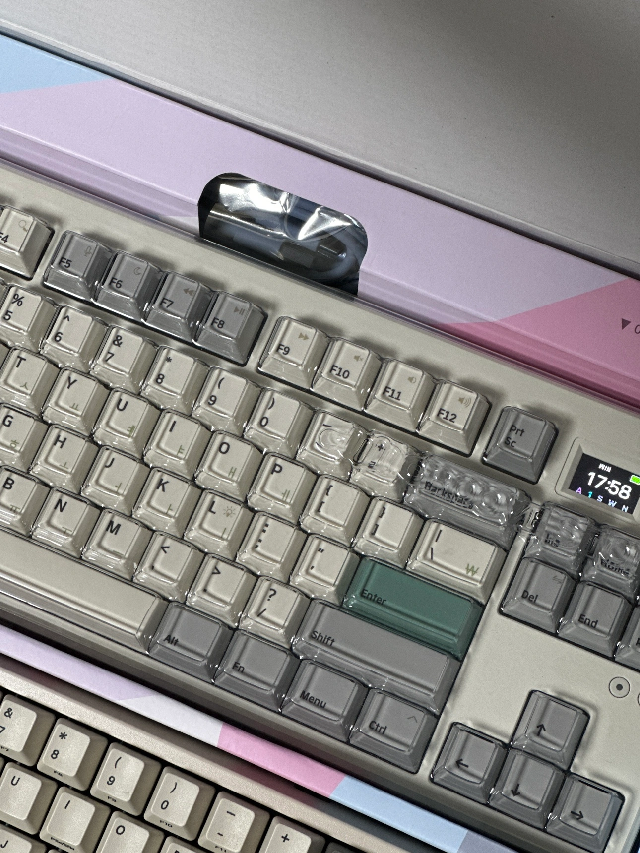 엠스톤gs 그루브스톤 gs85 무선 유선 기계식키보드 저소음 하늬 라이트 | 화양동 | 디지털기기 | 당근 중고거래