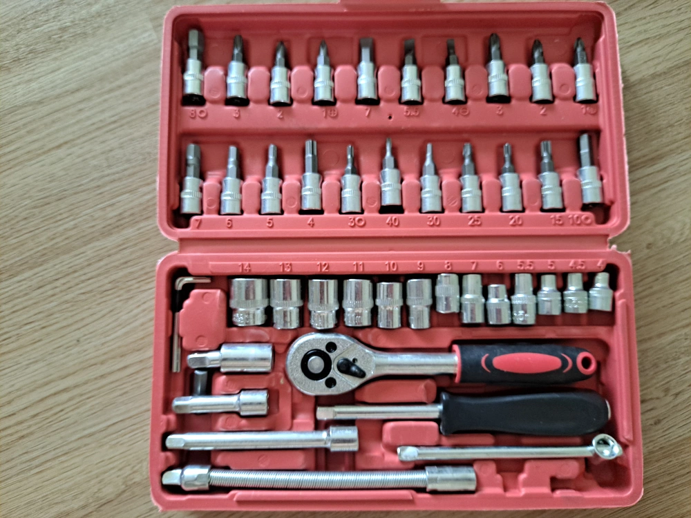46PCS 1/4 복스렌치세트... | 당근 중고거래