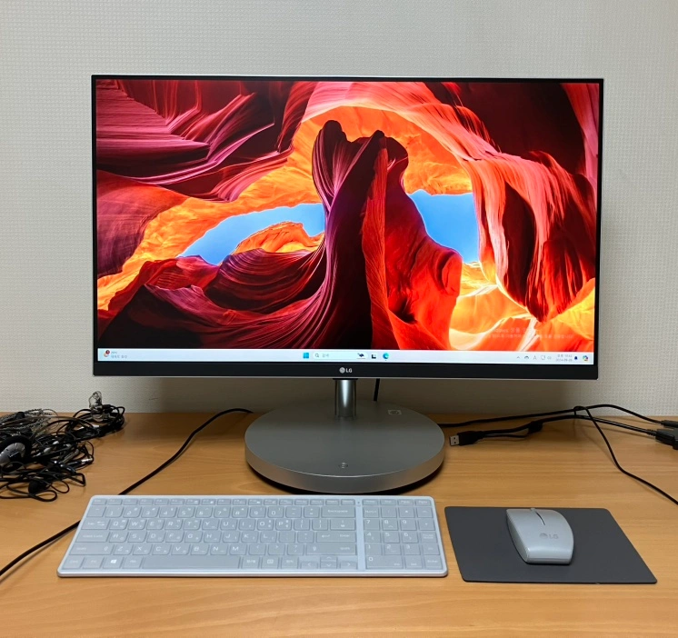 LG 일체형 PC 컴퓨터 27V... | 당근 중고거래