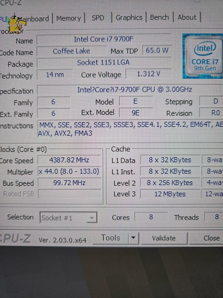cpu i7 9700f 메인보드... | 당근 중고거래