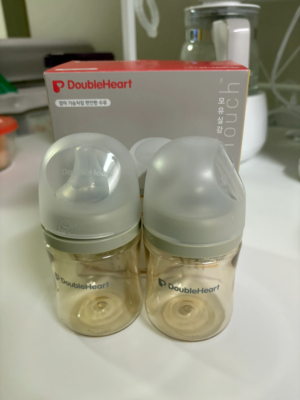 더블하트 160ml, ss젖꼭지 2개 | 창포동 | 유아동 | 당근 중고거래