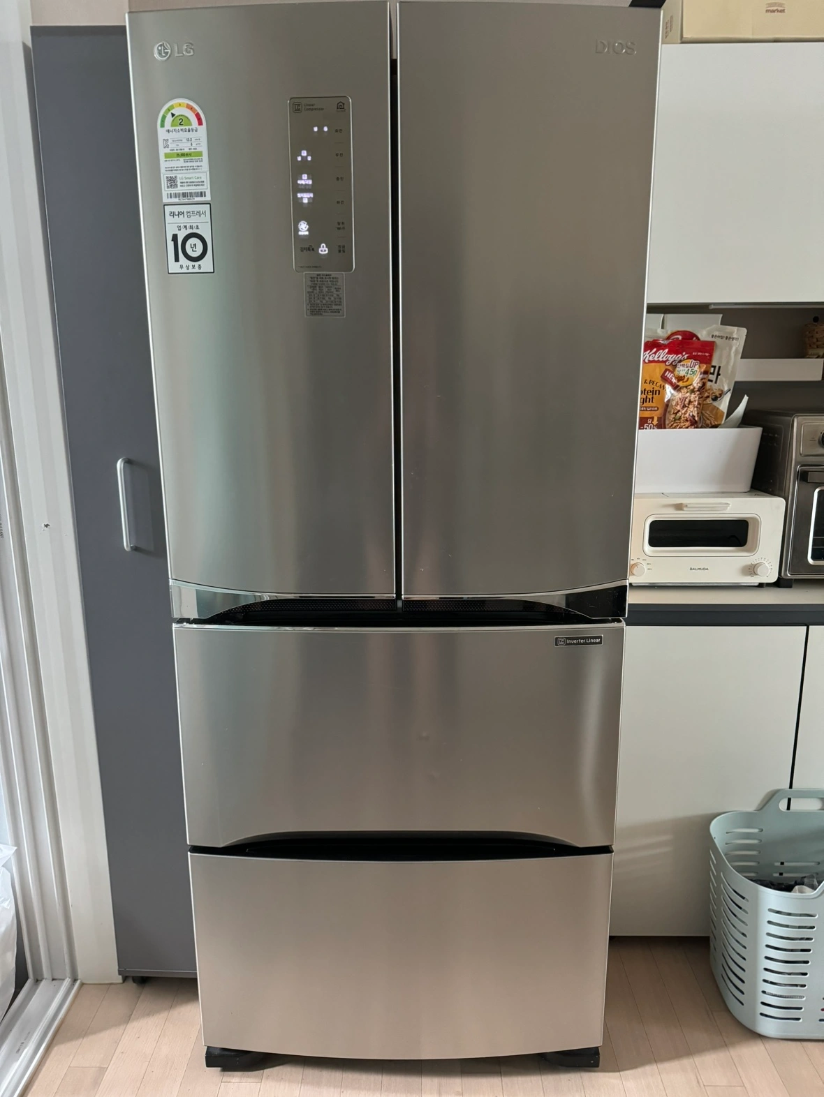 LG DIOS 김치냉장고(김치톡톡 스탠드형) | 생활가전 | 당근 중고거래