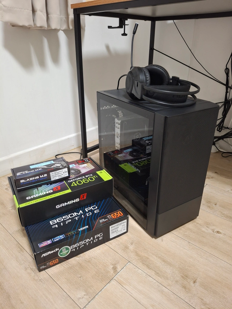 7500f 4060ti 게이밍컴... | 당근 중고거래