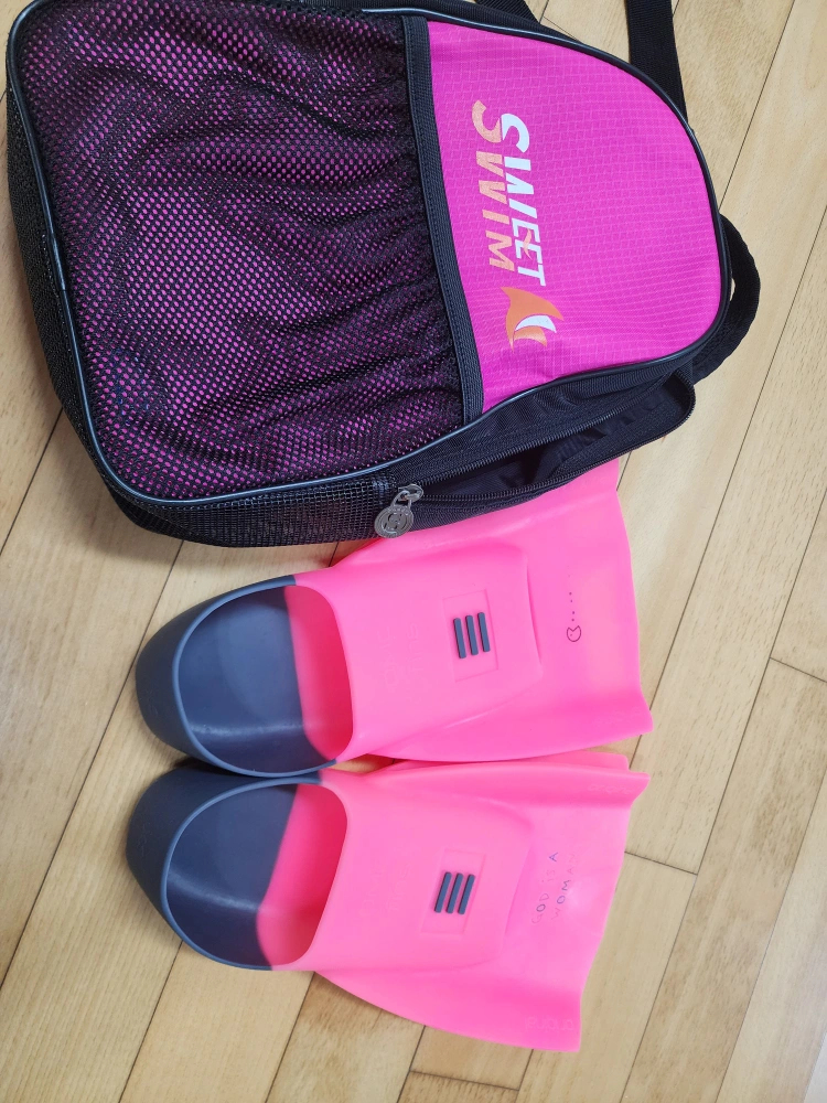 DMC 오리발 및 가방포함 | 당근 중고거래