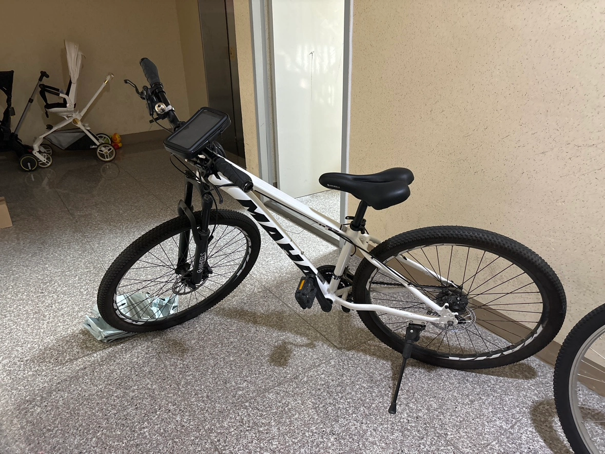 MAHA s7 화이트 자전거 5만원에 급처 합니다 | 신안면 | 스포츠/레저 | 당근 중고거래