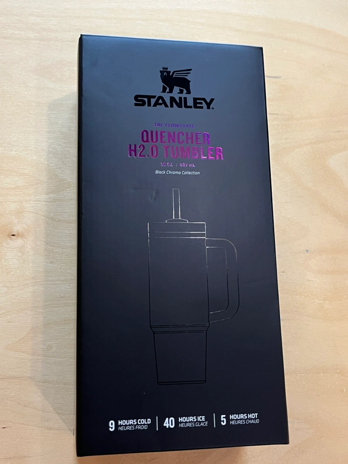 [한정판]정품 스탠리 퀜처H2.0 887ml 블랙크로마 | 구월3동 | 생활/주방 | 당근 중고거래
