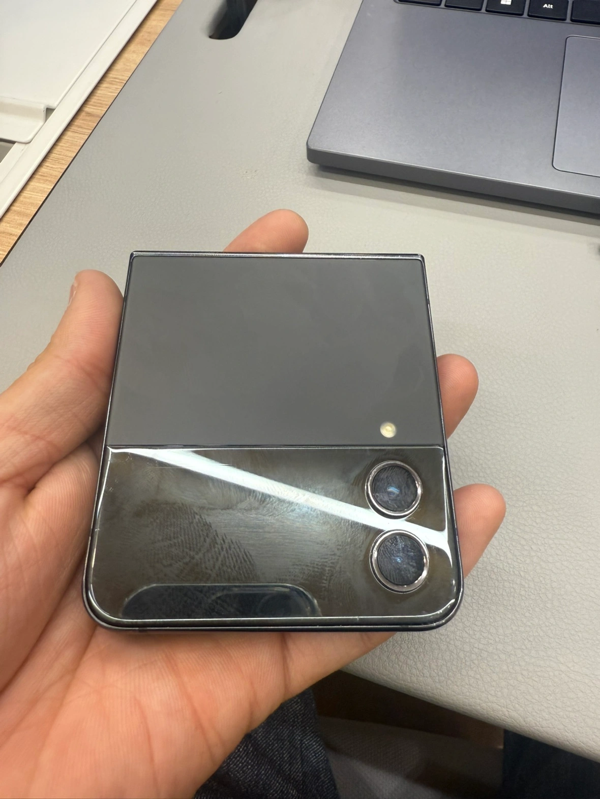 갤럭시 플립4 skt 256 블... | 당근 중고거래