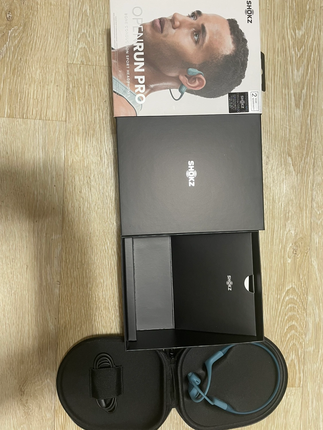 샥즈 골전도 이어폰] 샥즈 오픈런 프로 s810 블루 _ SHOKZ | 디지털기기 | 당근 중고거래