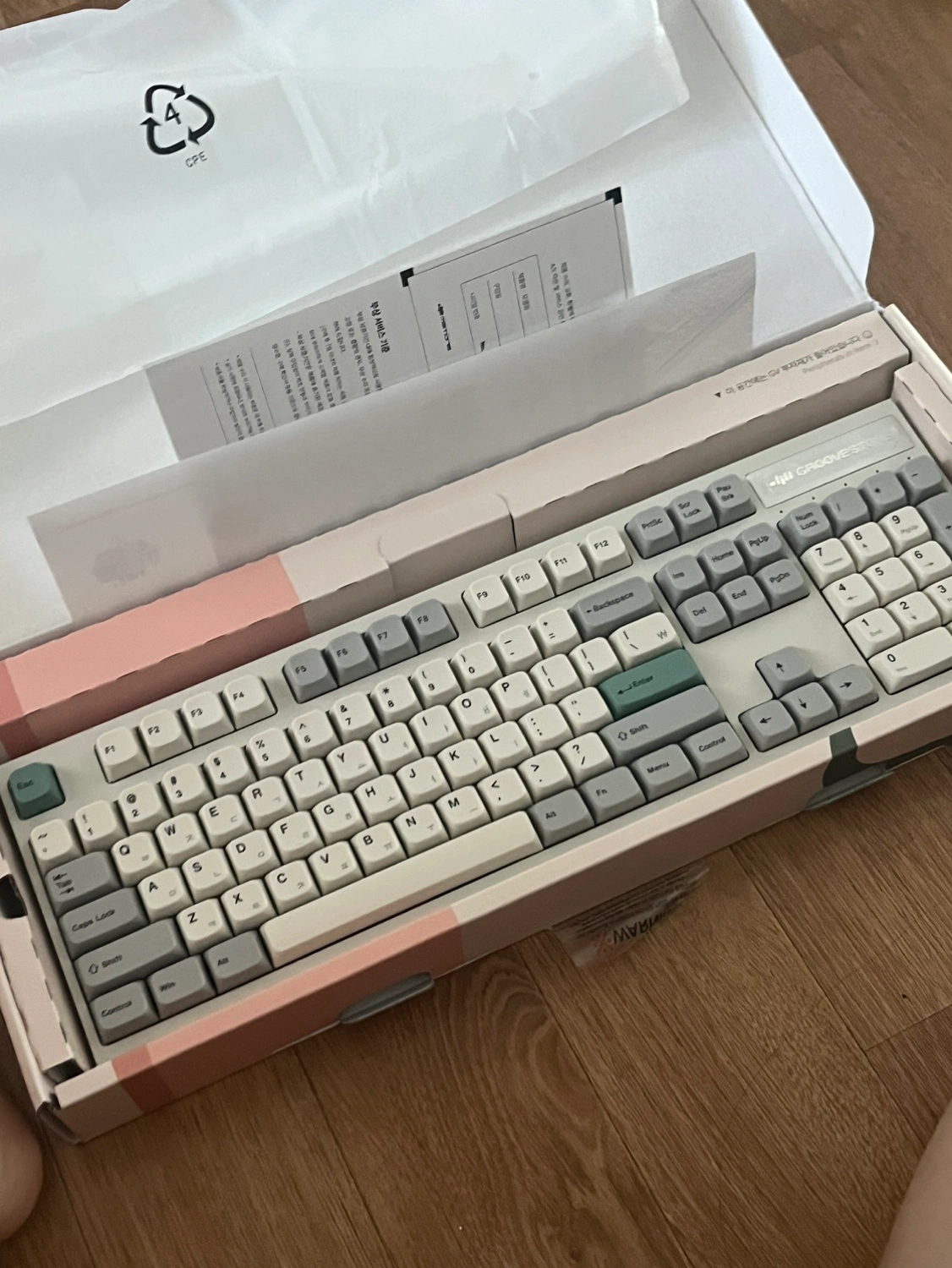 엠스톤 (그루브스톤) gv10 라이트G 저소음 코랄축 38g (마지막인하) | 임동 | 디지털기기 | 당근 중고거래