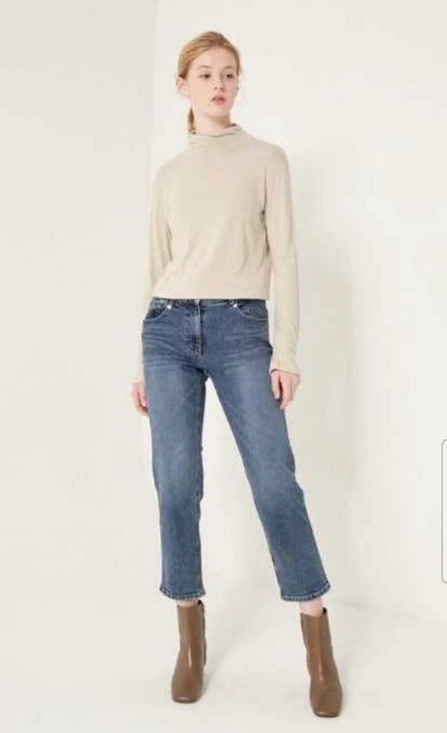 한섬 에스제이 SJSJ 크롭 데님 팬츠 44 | 대조동 | 여성의류 | 당근 중고거래