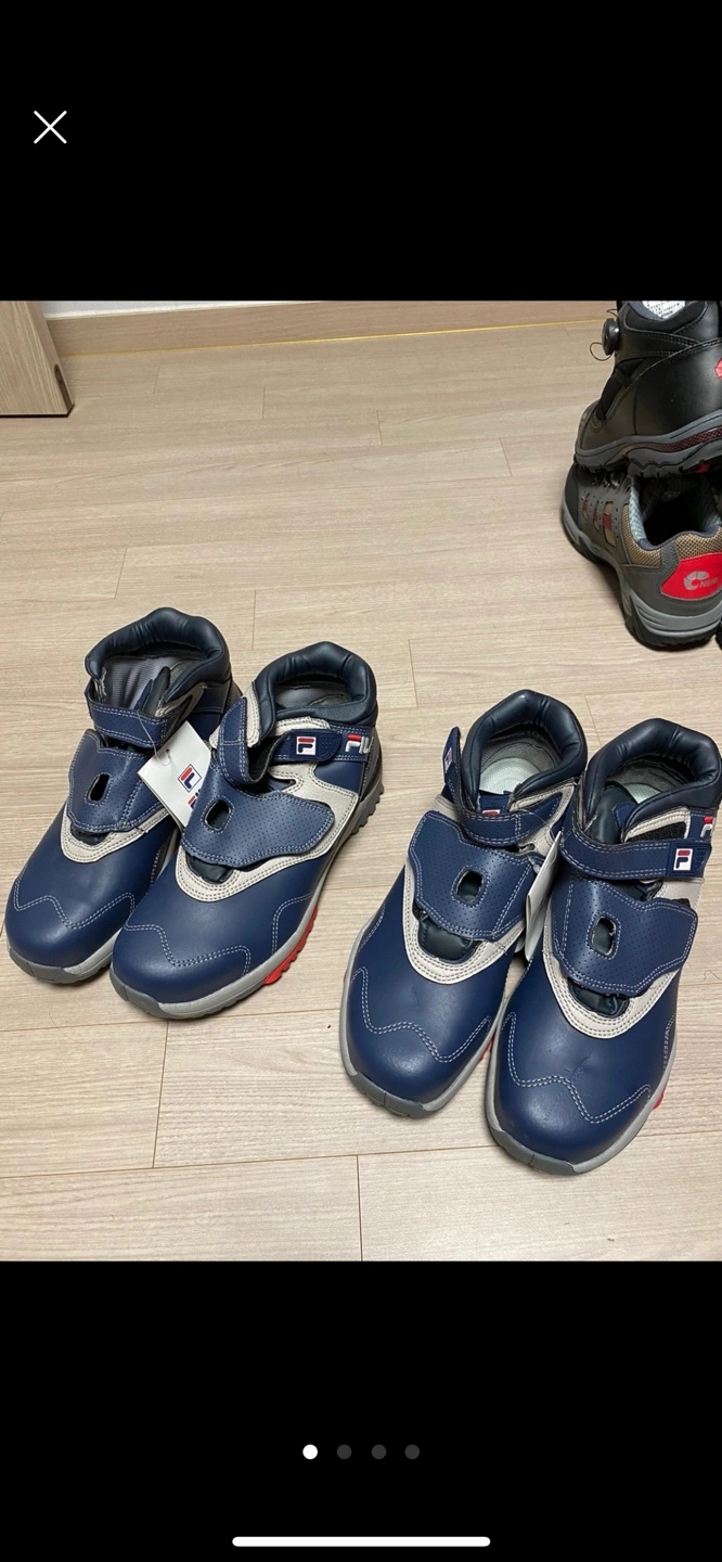 휠라 작업화, 안전화(새상품) 260,265mm | 면목제7동 | 남성패션/잡화 | 당근 중고거래