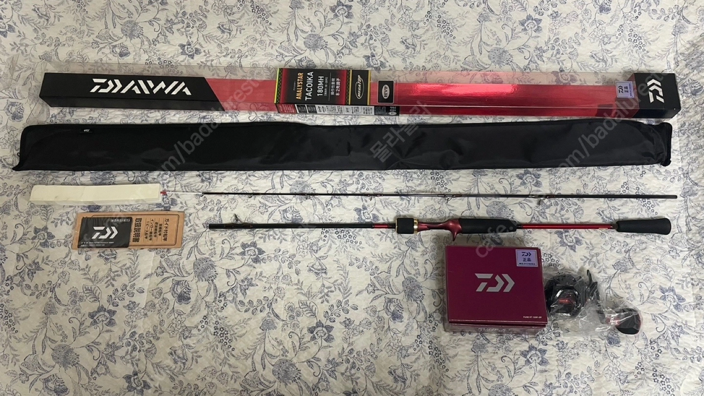 (마지막 가격)다이와 아날리스타 타코이카 180MH + 후네 XT 150P-OP 일괄 | 스포츠/레저 | 당근 중고거래