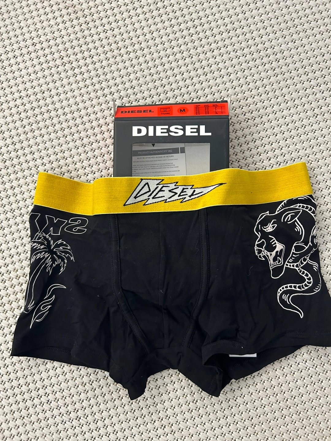 Diesel printed umbx-damien boxer 디젤 속옷 브리프 M 사이즈 슈프림 스투시 팔라스 | 길음제2동 ...