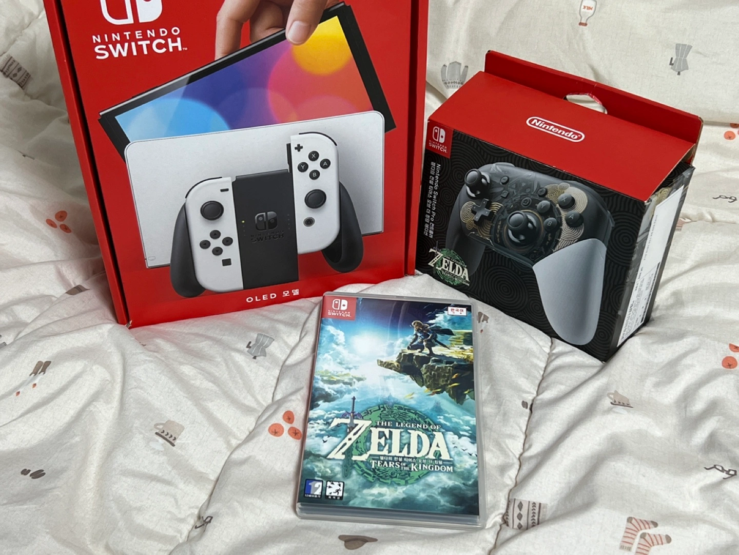 S급 닌텐도스위치 oled 풀박 | 디지털기기 | 당근 중고거래