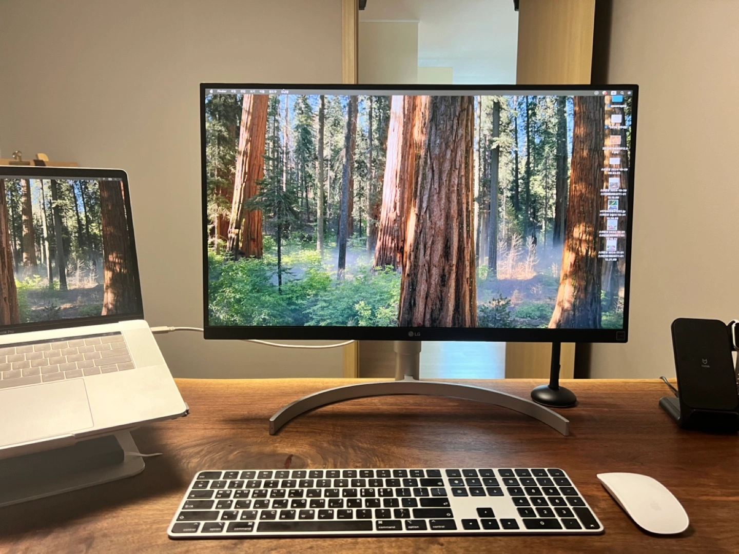 LG 27UL850 27인치 4K 모니터 | 귤현동 | 디지털기기 | 당근 중고거래