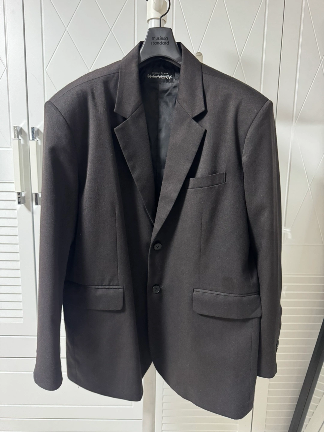 X-SACKY 오버핏 블레이저 | 흥선동 | 남성패션/잡화 | 당근 중고거래