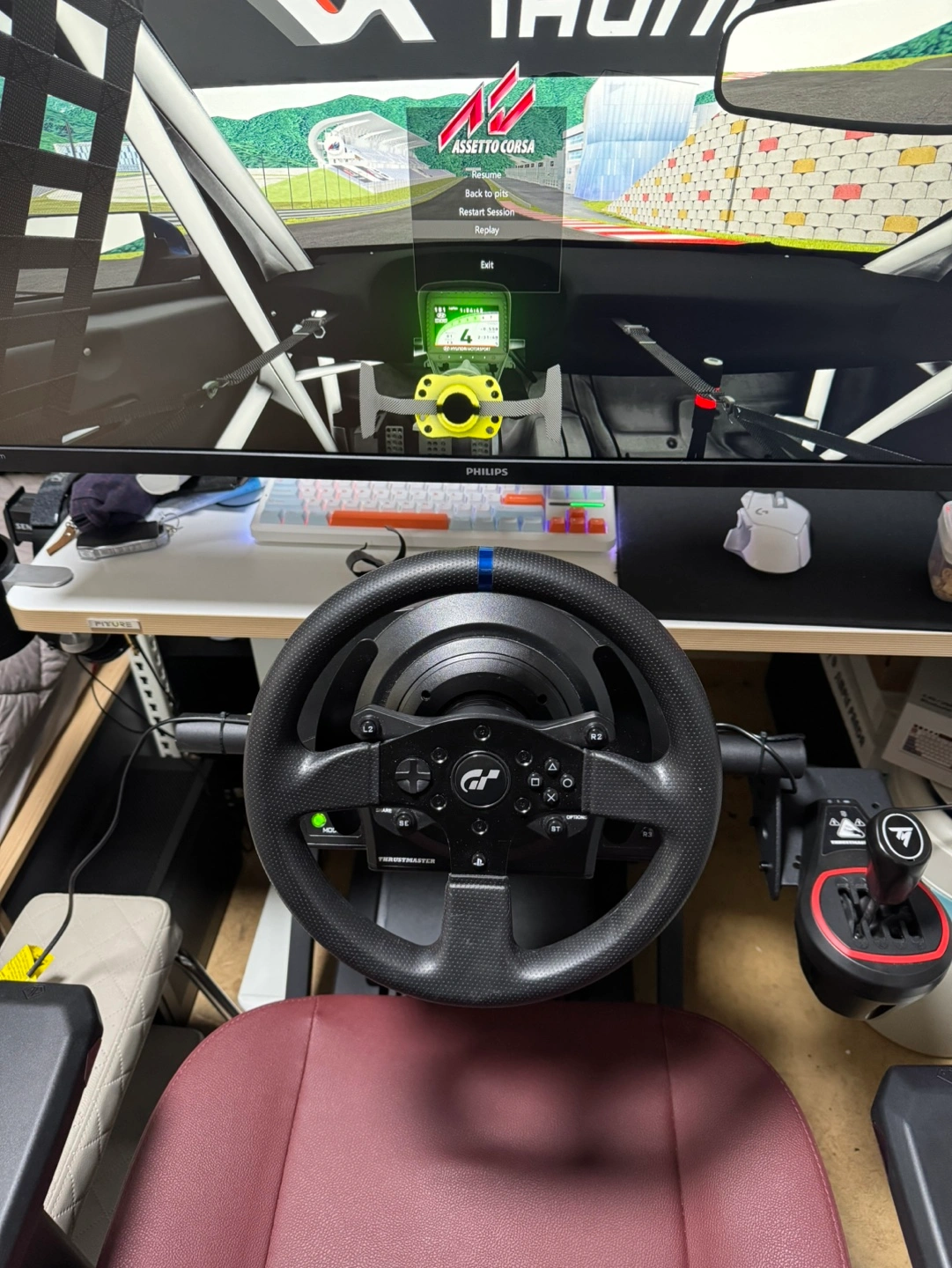 트러스트마스터 t300rs(3페달),th8s h쉬프터, 지티기어 접이식 거치대 | 후암동 | 디지털기기 | 당근 중고거래