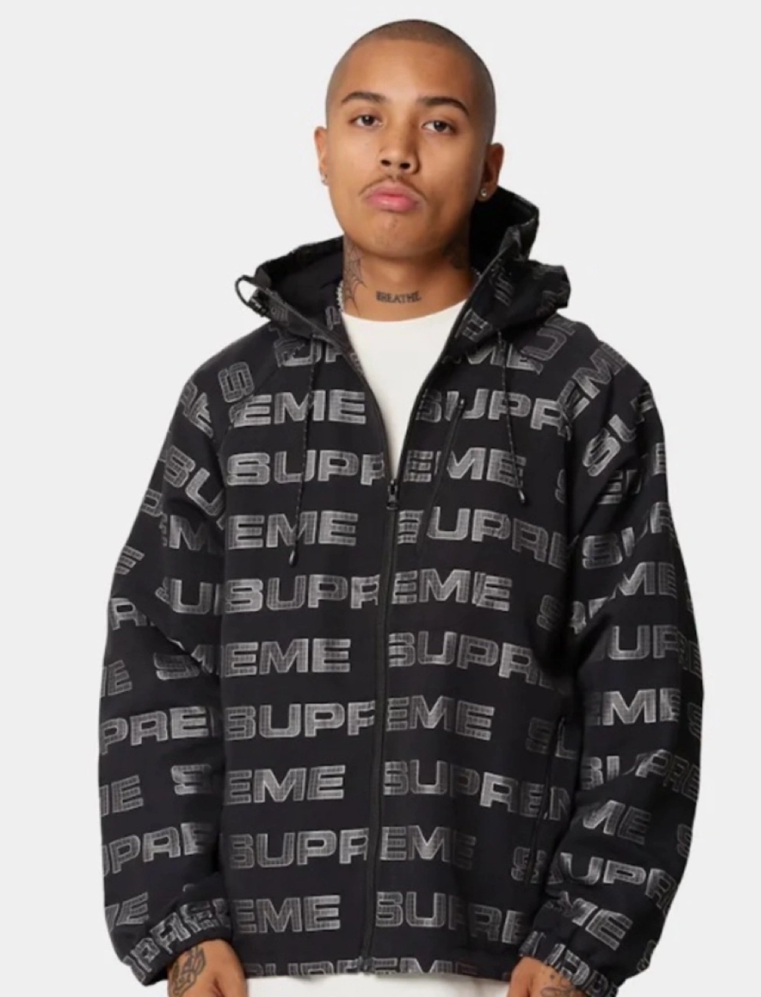 L)슈프림 로고 립스탑 후드 트랙자켓 블랙 21fw L | 망원제1동 | 남성패션/잡화 | 당근 중고거래