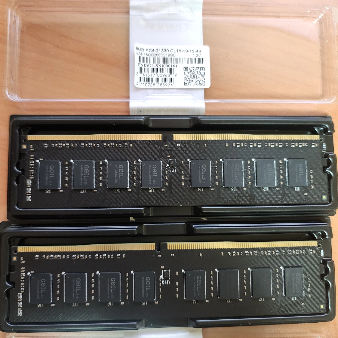 GeIL 램 ram DDR4-2666 CL19 PRISTINE (8GBx2) | 디지털기기 | 당근 중고거래