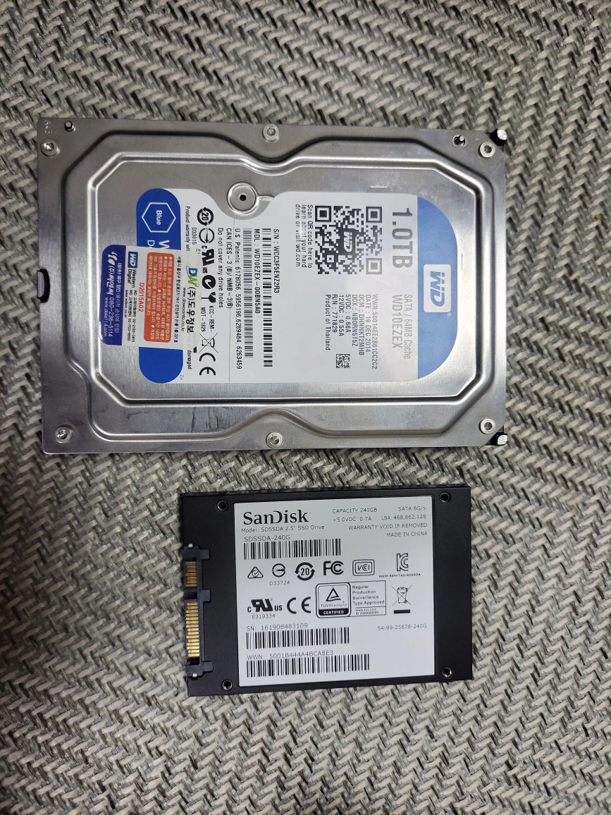 컴퓨터 ssd, hdd 세트,g4600 | 도계동 | 디지털기기 | 당근 중고거래