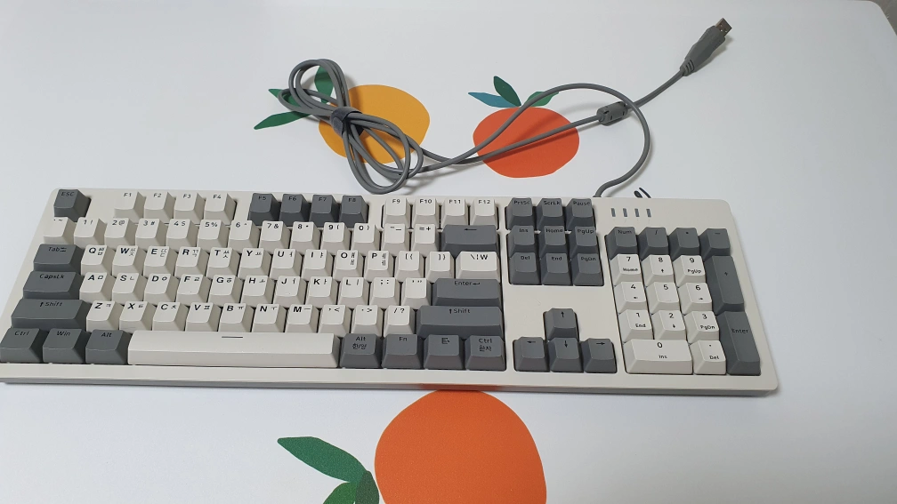 [완전 새상품] 레트로 기계식 키보드 적축 앱코 K517 | 영광읍 | 디지털기기 | 당근 중고거래