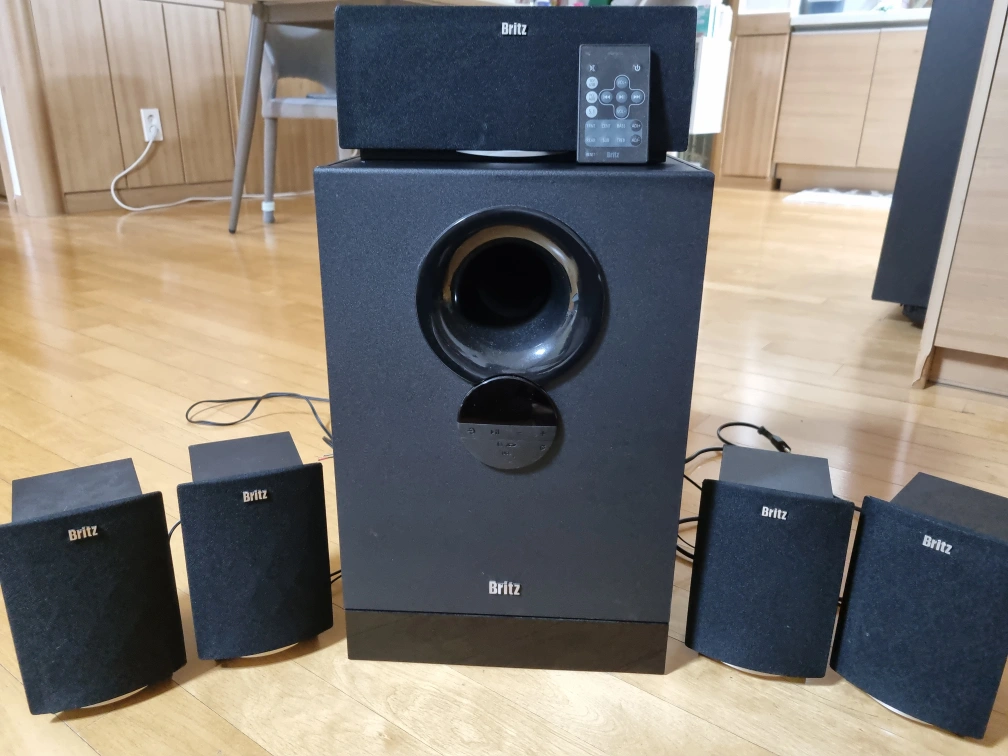 Britz(브리츠) 5.1채널 스피커 BR-5100T3 팝니다 | 백운동 | 디지털기기 | 당근 중고거래