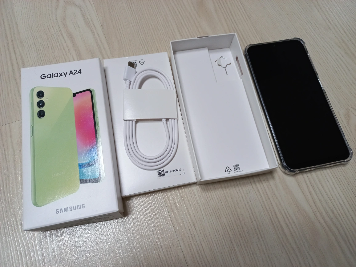 갤럭시 A24 128G 풀박스 [ 케이블, 유심핀 포함 ] | 삼산동 | 디지털기기 | 당근 중고거래