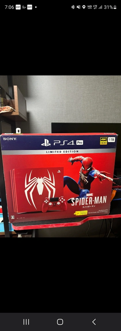 PS4 PRO 1T 일본판 스파이더맨 에디션 | 반송동 | 취미/게임/음반 | 당근 중고거래