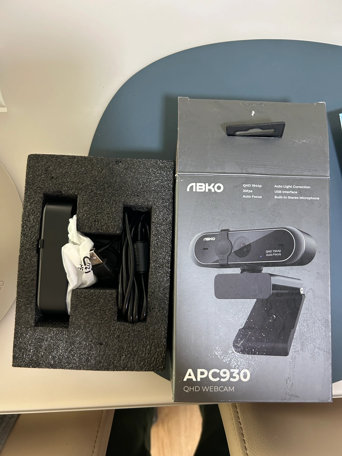 abko 앱코 APC930 QHD 웹캠 화상카메라 PC캠 방송용 캠 | 수서동 | 디지털기기 | 당근 중고거래