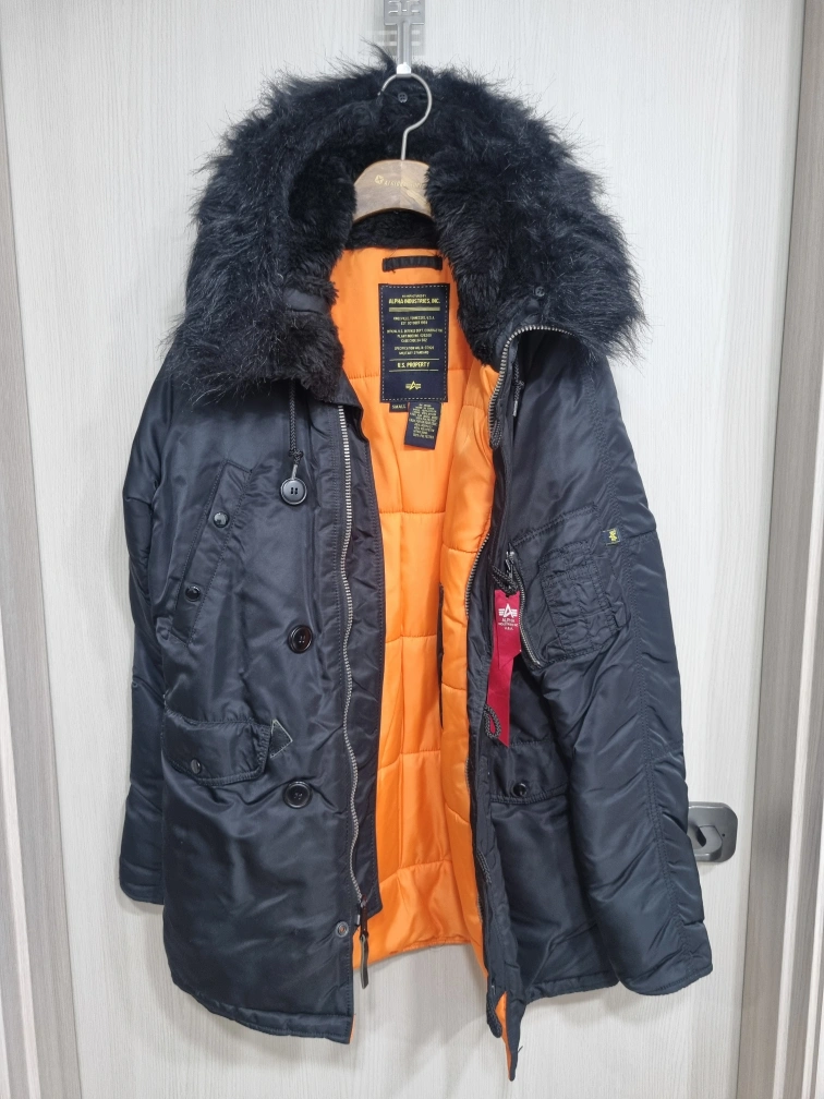 알파인더스트리 n3b 블랙 s | 칠원동 | 남성패션/잡화 | 당근 중고거래