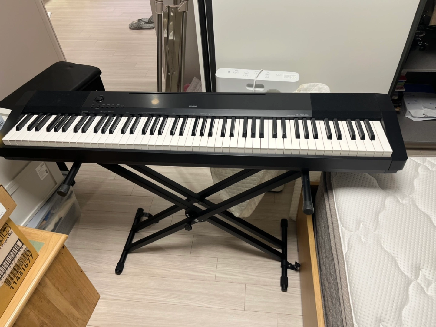 카시오 CDP-120 전자 피아노 + 의자 세트 | 용흥동 | 디지털기기 | 당근 중고거래
