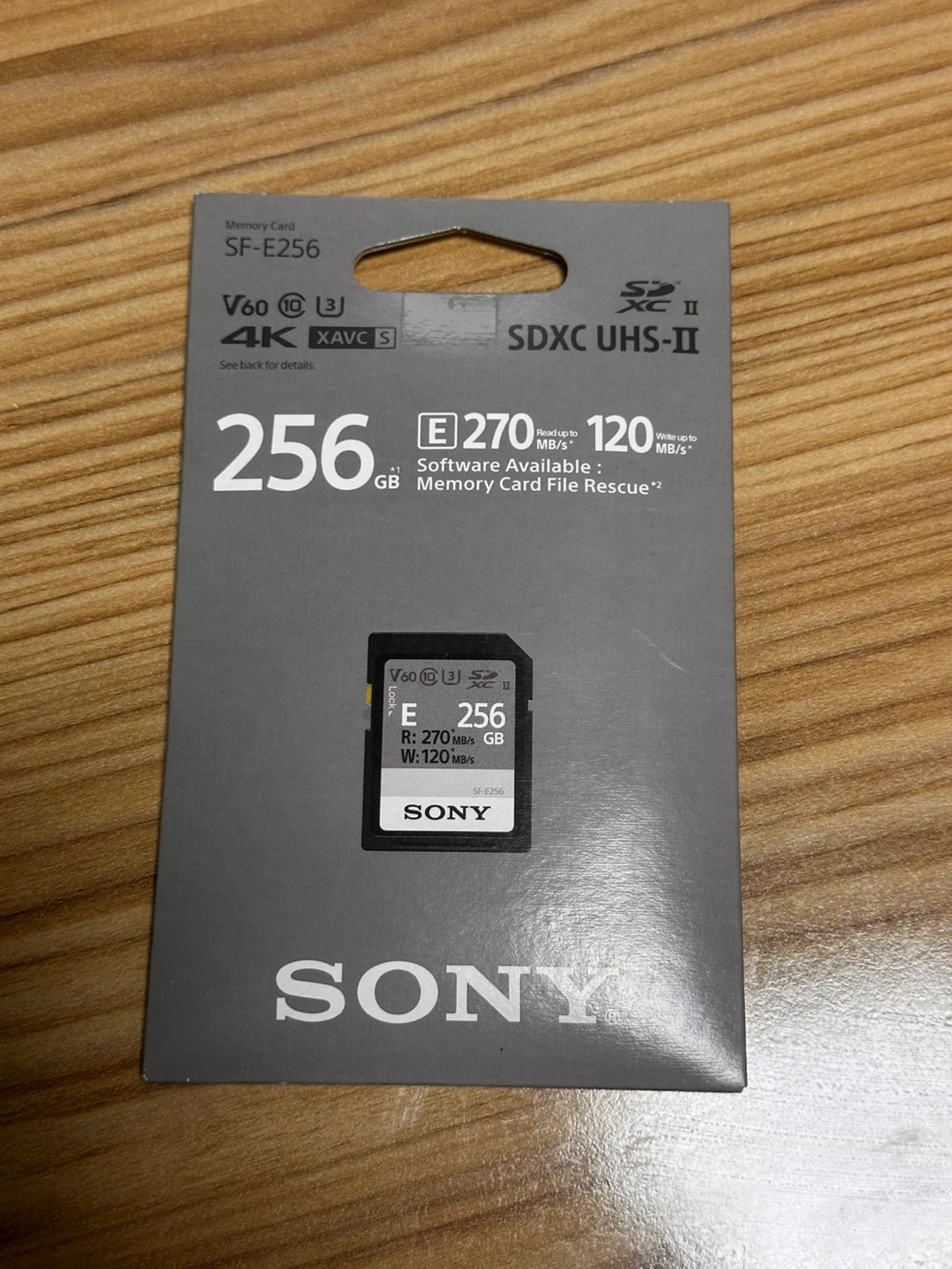 SF-E256 소니256gb 메모리 카드 | 가야읍 | 디지털기기 | 당근 중고거래