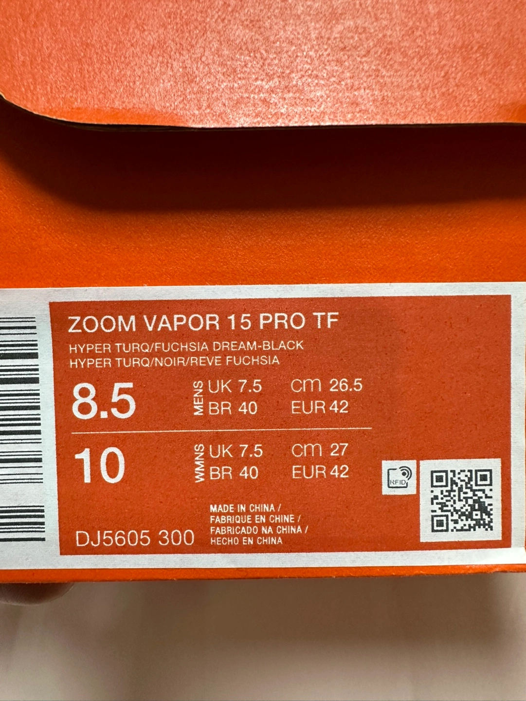 나이키 줌 베이퍼 15프로 TF 265 | 증산동 | 스포츠/레저 | 당근 중고거래