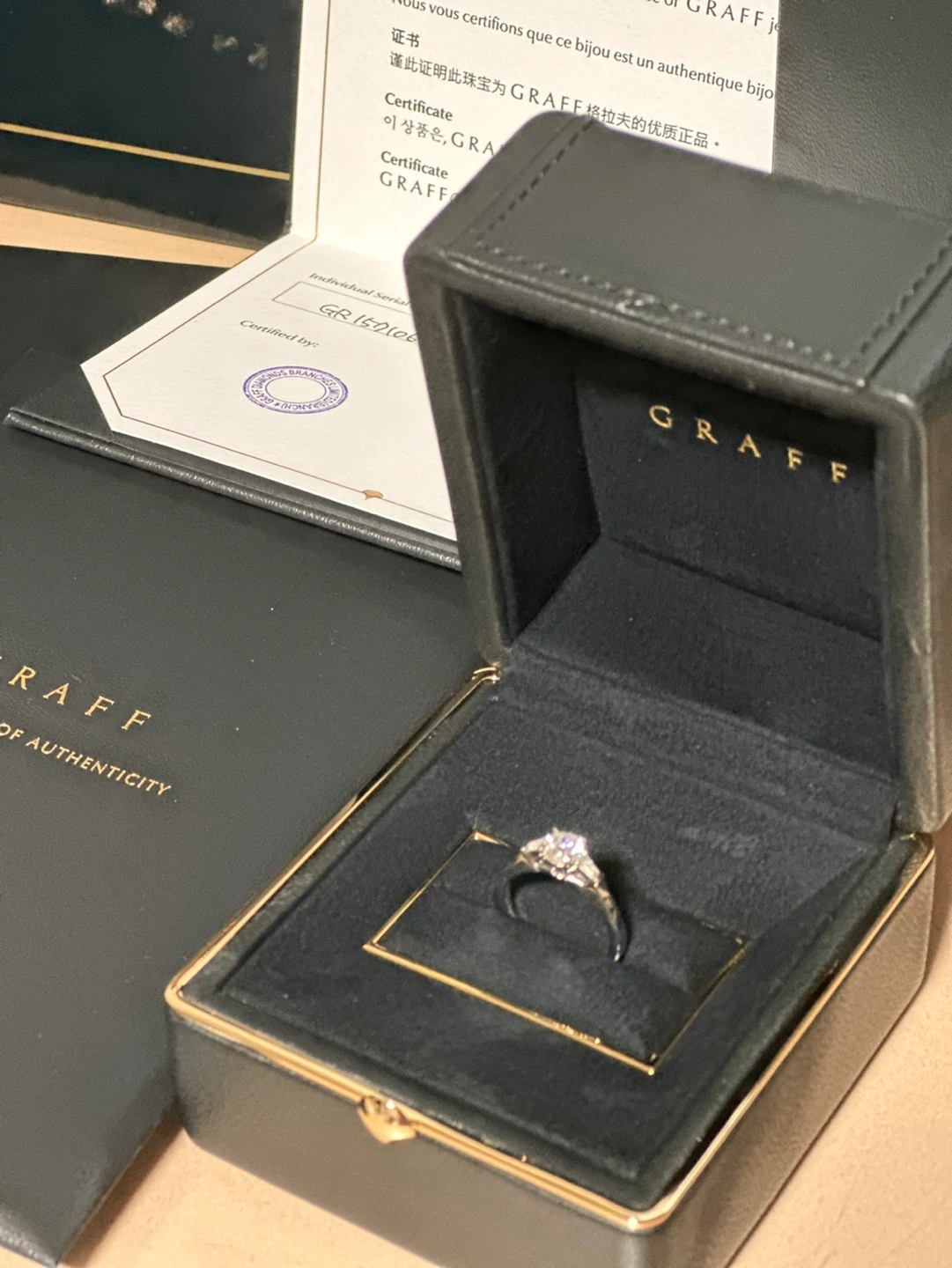 💍💎그라프 GRAFF 풀박스 다이아몬드링 프로포즈링 다이아반지💙💙 | 서초동 | 여성잡화 | 당근 중고거래