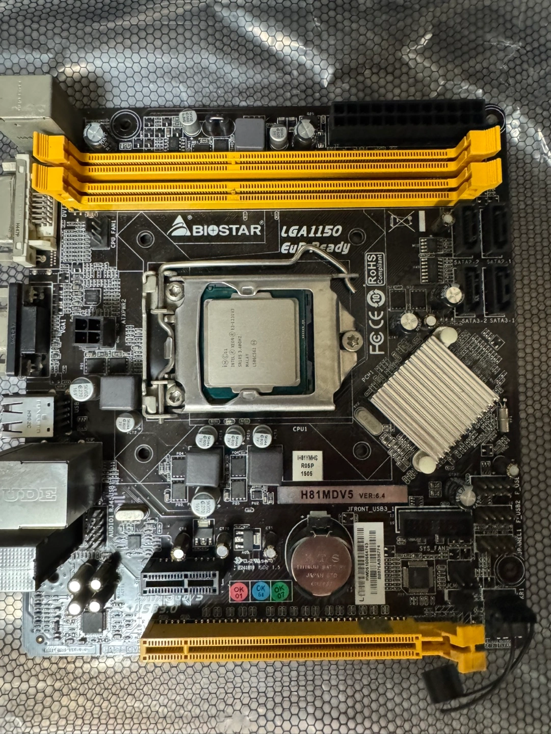 제온E3-1231v3(i7-4770급) 보드셋으로 팝니다 | 곡선동 | 디지털기기 | 당근 중고거래