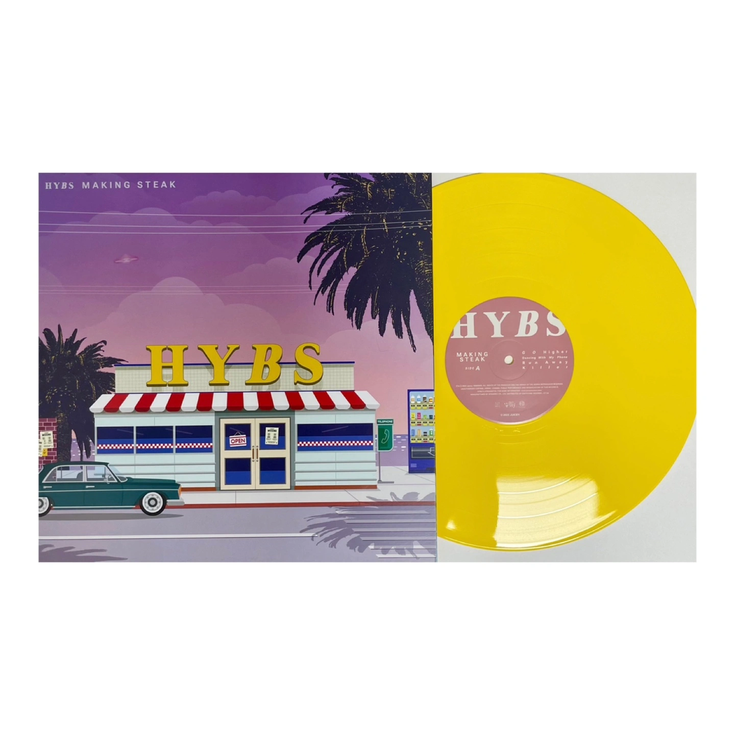 Pop lp : 하입스 (Hybs) Making Steak 팝바이닐 | 누상동 | 취미/게임/음반 | 당근 중고거래