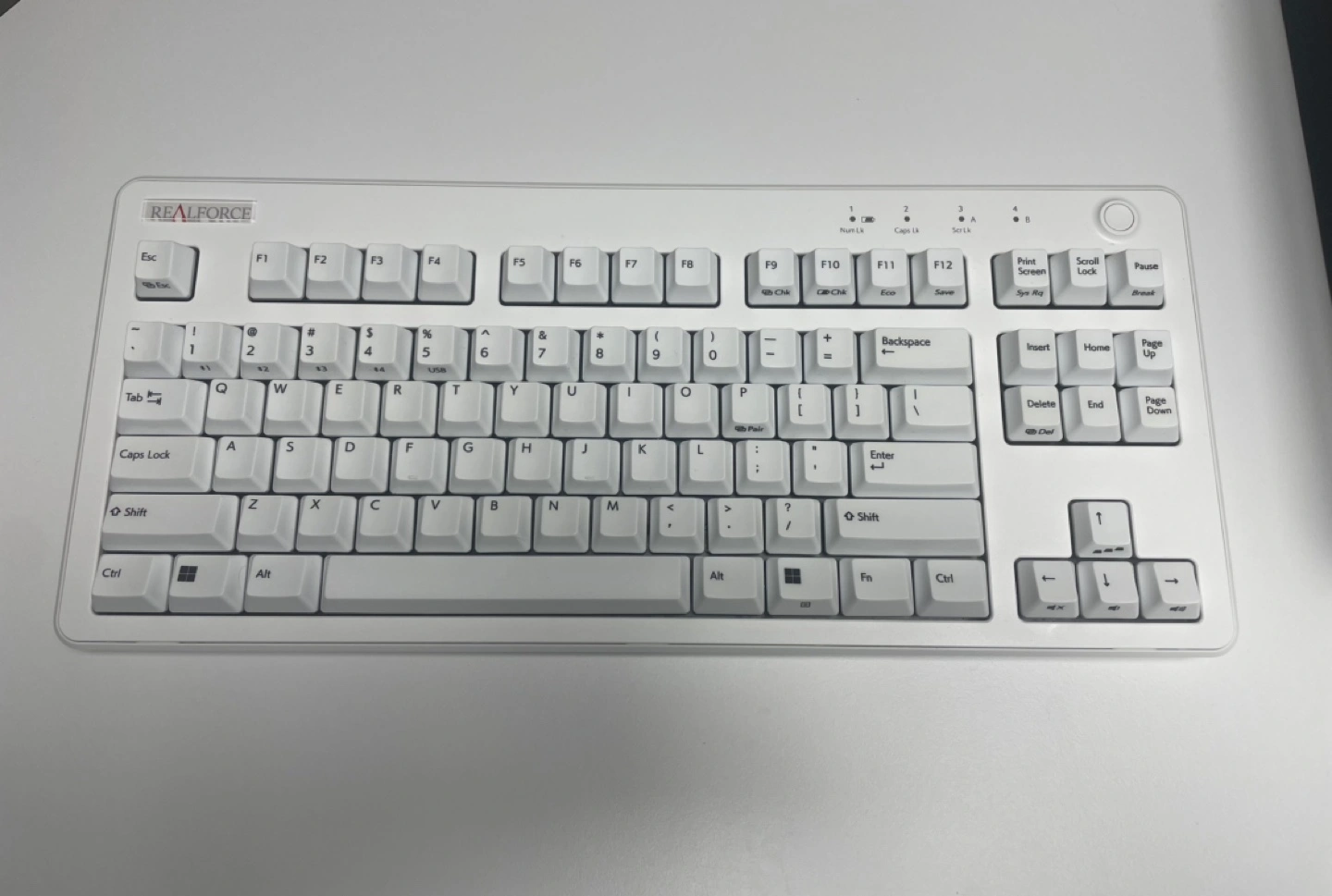 리얼포스 r3 TKL 화이트 균등45g 키보드 | 가양제3동 | 디지털기기 | 당근 중고거래