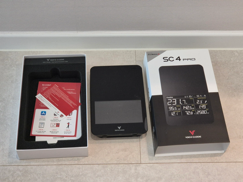 보이스캐디 SC4 PRO 골프 론치모니터 | 장기동 | 스포츠/레저 | 당근 중고거래