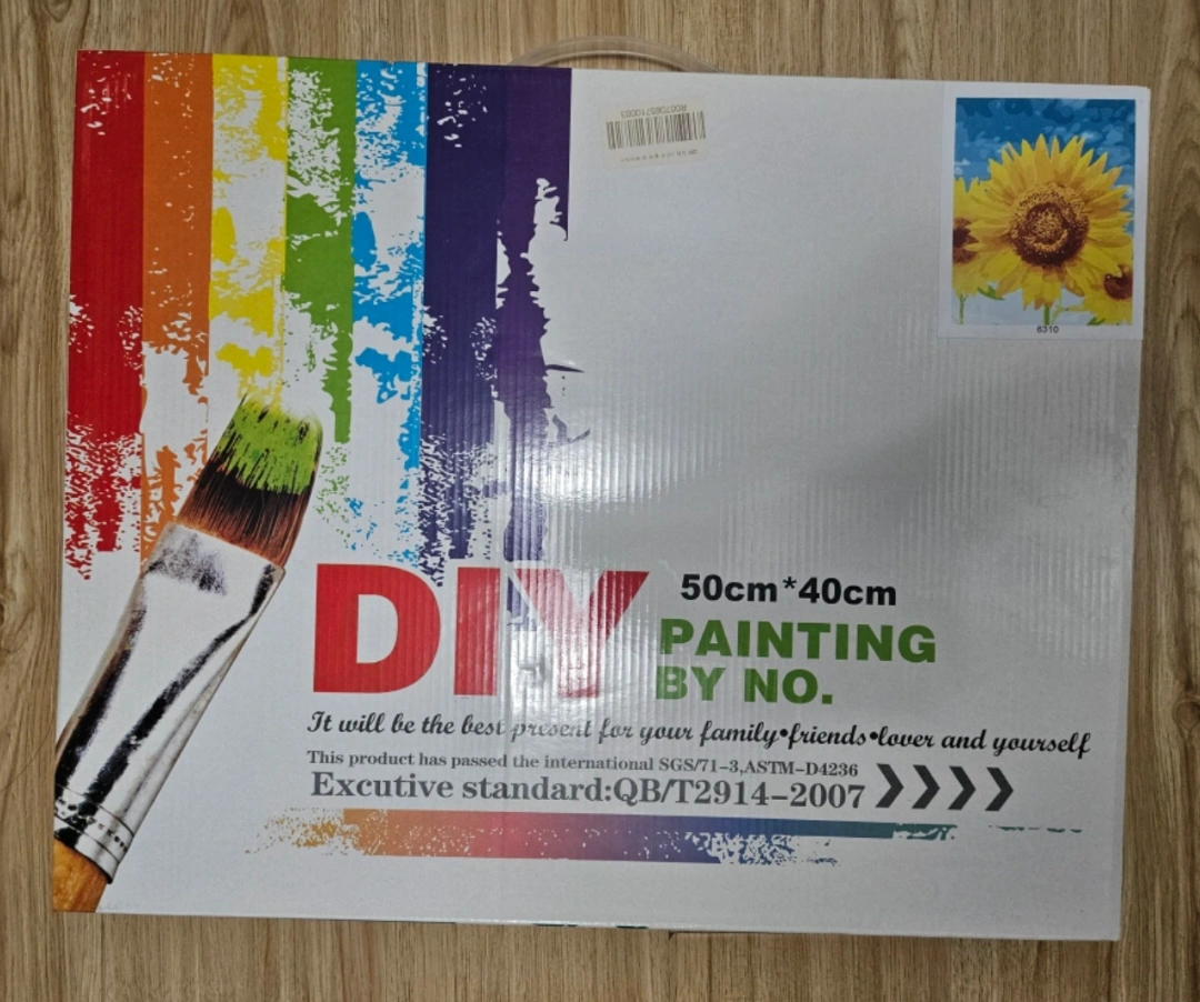 [새제품] 해바라기 유화 색칠 키트 ㆍDIY 페인팅 세트 | 취미/게임/음반 | 당근 중고거래