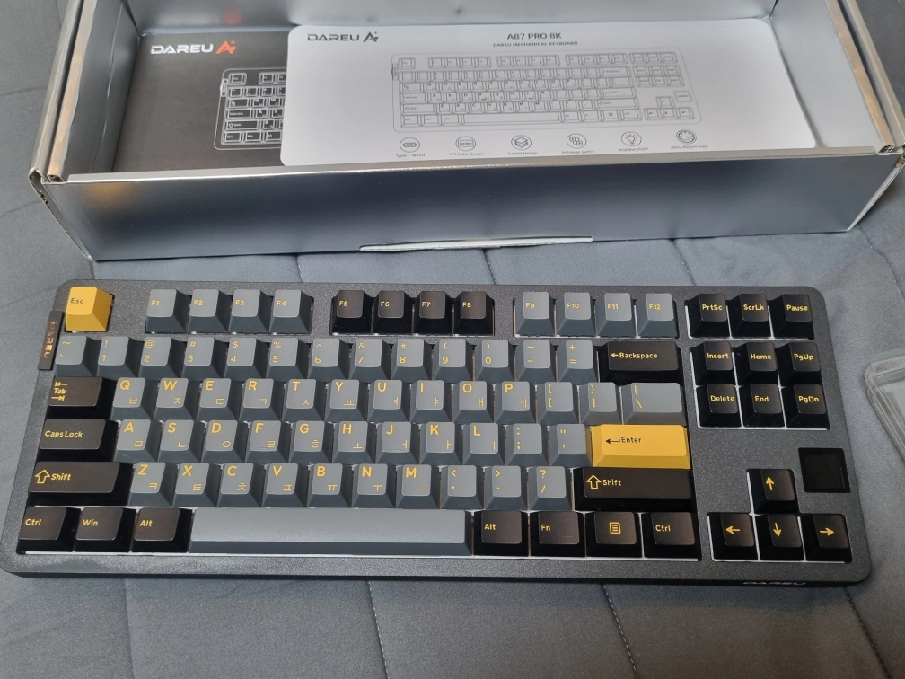 다얼유 A87 PRO 8K 스노우축 풀박스 | 디지털기기 | 당근 중고거래