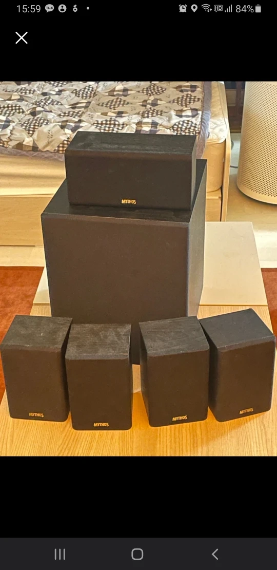 스피커 5.1 Mythos 5.1 스피커 일괄 | 취미/게임/음반 | 당근 중고거래