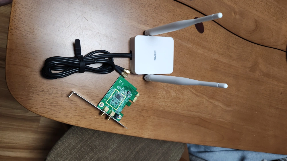 ip time A2000PX-MU (데스크탑용 무선 랜카드) | 용문동 | 디지털기기 | 당근 중고거래